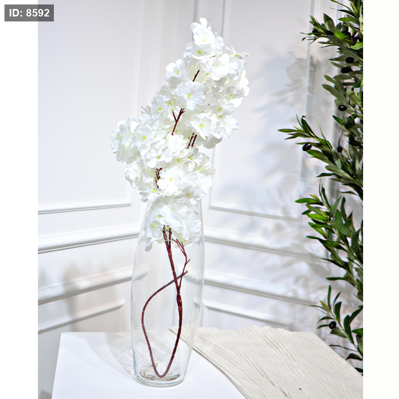 عرق ورد 90 سم ياسمين ابيض ZD45/2 =ر62